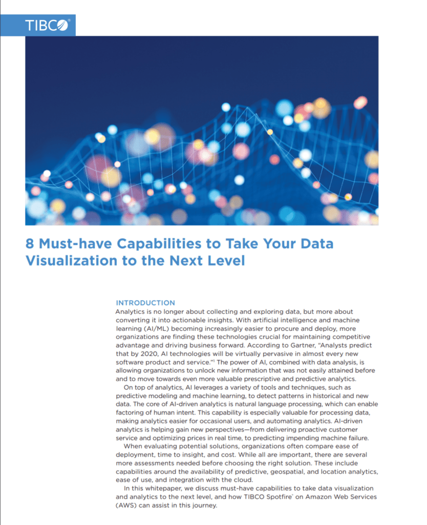 8 Must-have Capabilities To Take Data Visualization To The Next Level ...